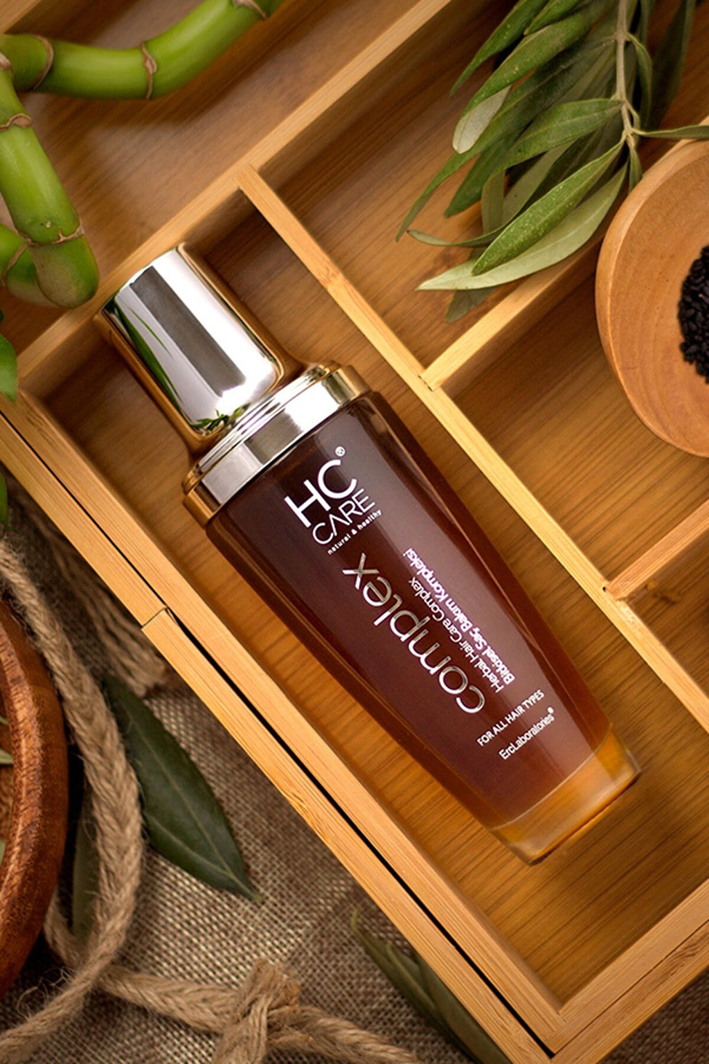 HC Care Complex | Natür Haarpflege Öl mit Pflanzenextrakten – Kosmetik Club